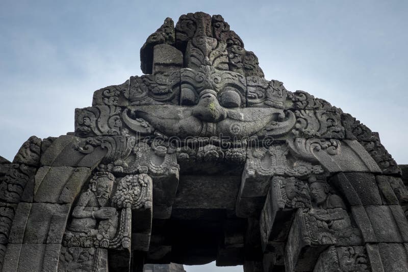 Temple archway stock photo. Image of indonesian, arch - 50552288