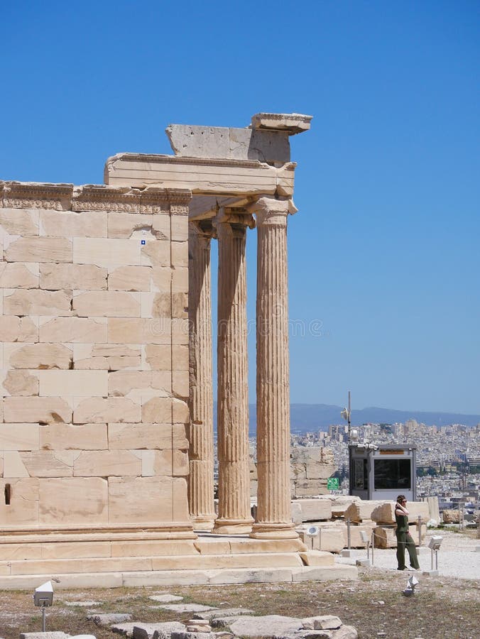 The Temple of Athena Nike, Acropolis Hill, Athens Editorial Image ...