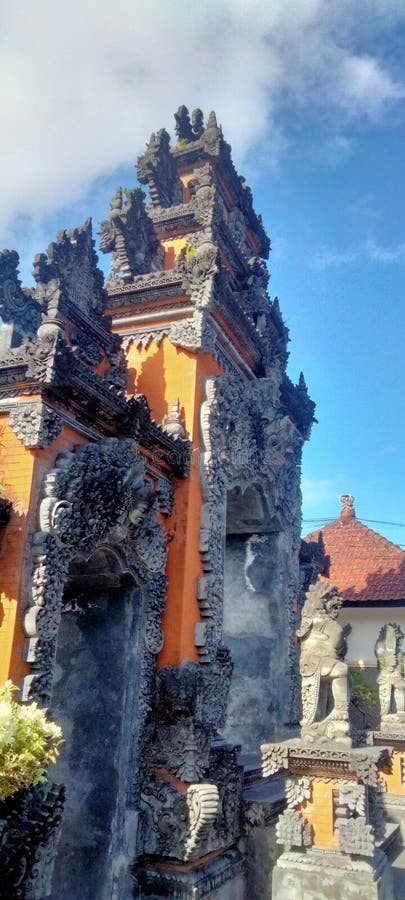 Temple Bali culture good stock image. Image of good - 270619163