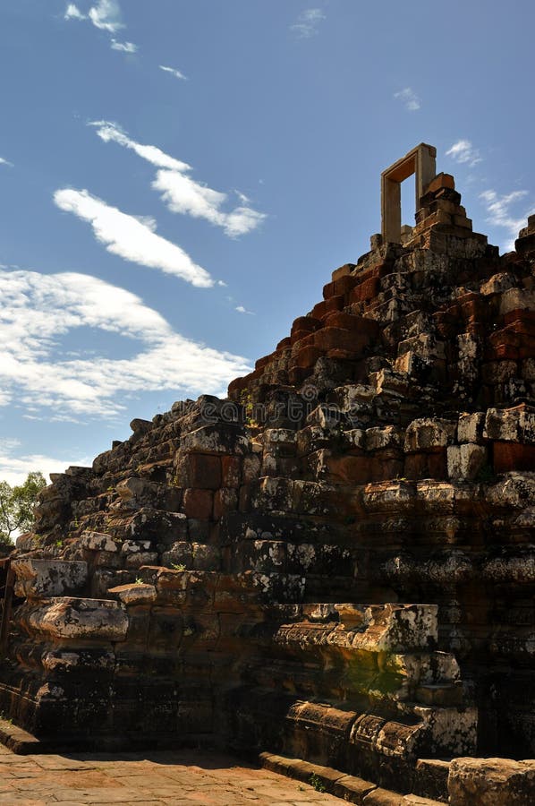 Temple in Baphuon 2 stock photo. Image of blue, architecture - 23309212