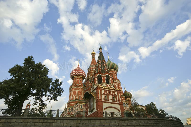 Temple of Basil the Blessed, Moscow, Russia, Red Square Stock Image ...