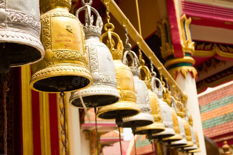 Temple bell stock image. Image of design, creativity - 40323305