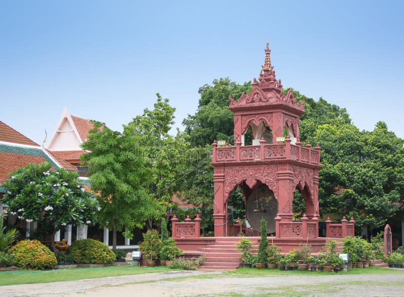 Temple and bell tower stock photo. Image of bell, lound - 43424880