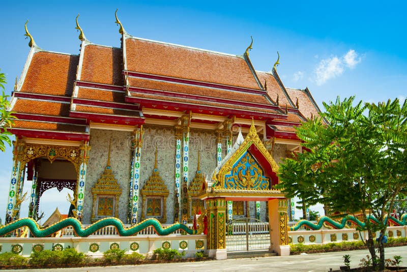 Temple of the Black Monk in Thailand Stock Photo - Image of huge ...