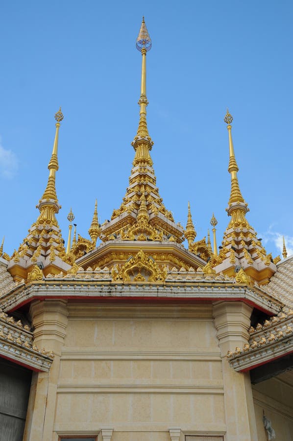 Temple with blue sky stock photo. Image of temple, spiritual - 33818436
