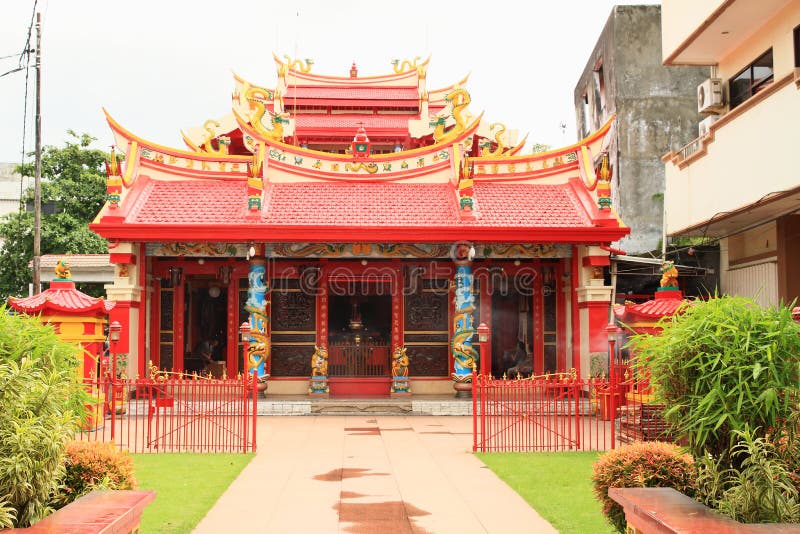 Pagoda Bouddhiste Chinoise Sapta Ratna Image stock - Image du ...