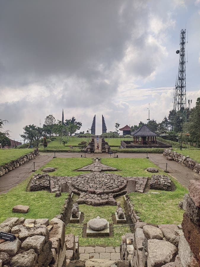 Temple cetho stock image. Image of cetho, view, temple - 281370019