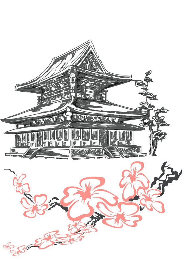 Temple Flower Stock Illustrations – 5,386 Temple Flower Stock ...