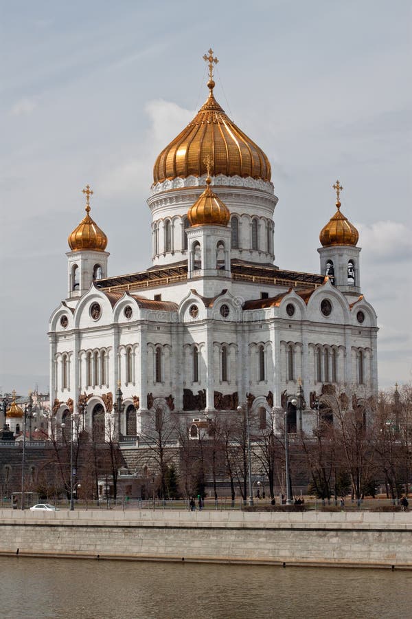 Temple of Christ the Savior in Moscow Stock Image - Image of icon ...