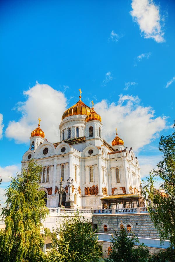 Temple of Christ the Savior in Moscow Stock Photo - Image of moscow ...