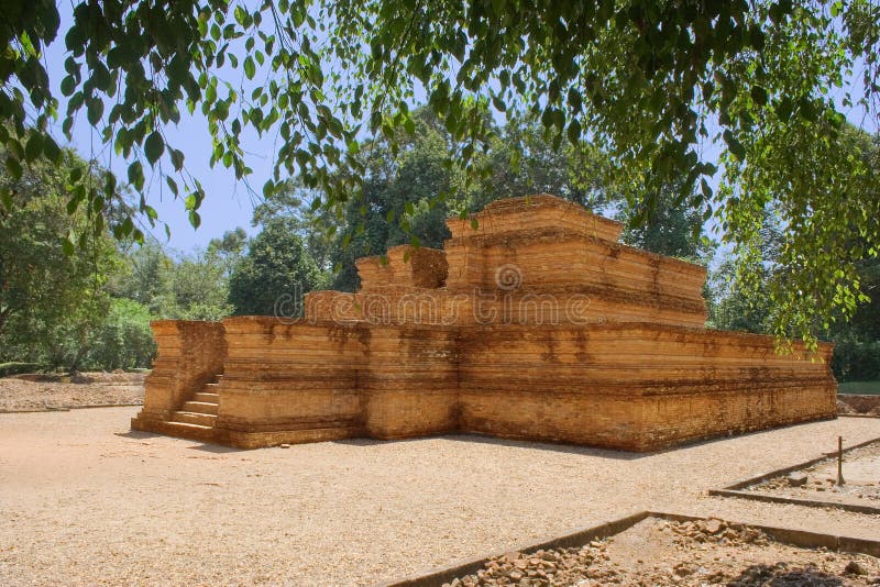 Temple Complex in Jambi Sumatra Stock Image - Image of park, asian ...