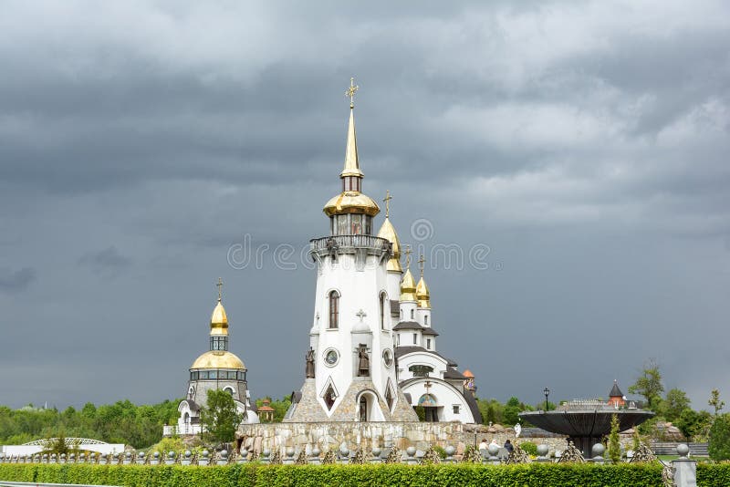 Temple Complex, Landscape Park. Stock Photo - Image of landscape ...