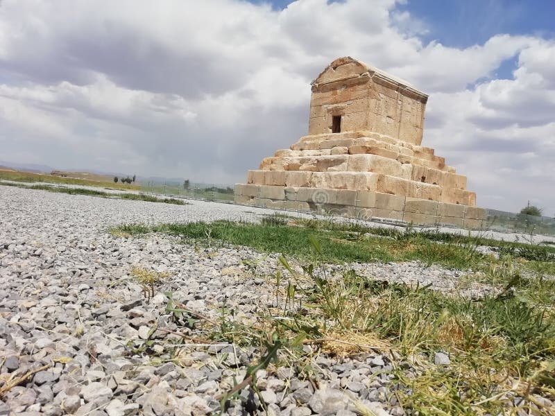 Temple of Cyrus the great stock photo. Image of food - 187573952