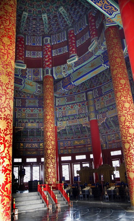 Petits Groupes D'art Chez Le Temple Du Ciel Image stock - Image du ...