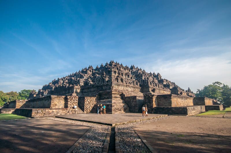 Temple de Borobudur photo stock éditorial. Image du temple - 47745748