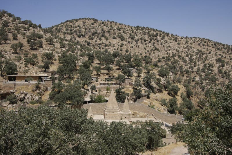 Temple De Yezidi Dans Lalish Photo stock - Image du irak, ange: 68114064
