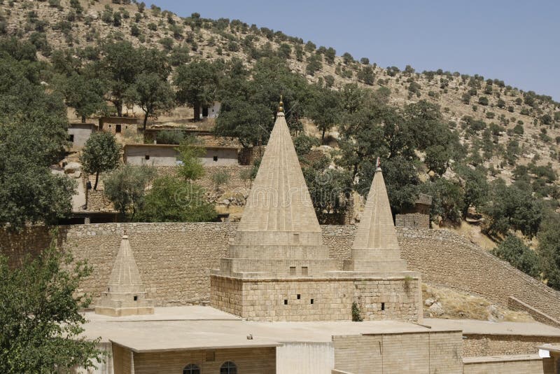 Temple De Yezidi Dans Lalish Photo stock - Image du irak, ange: 68114064