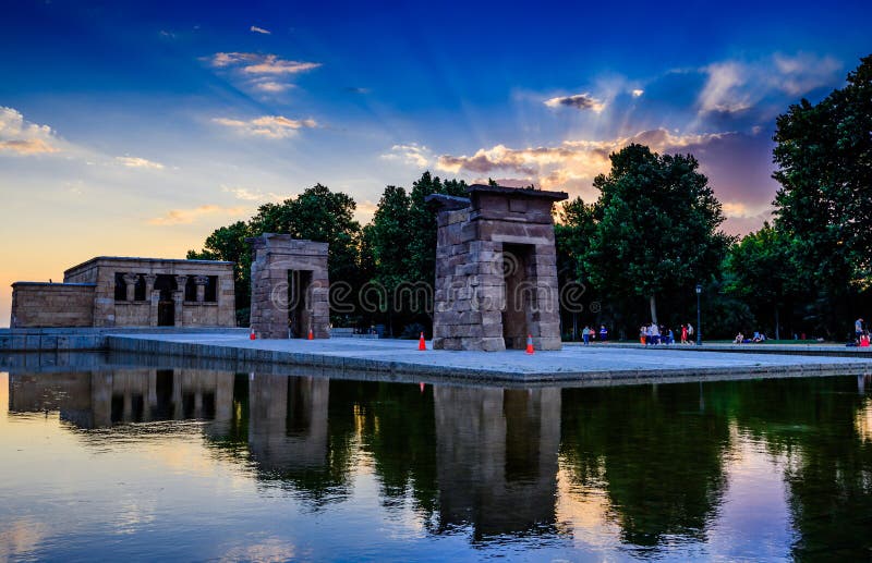 Temple of Debod editorial photography. Image of ancient - 70888552