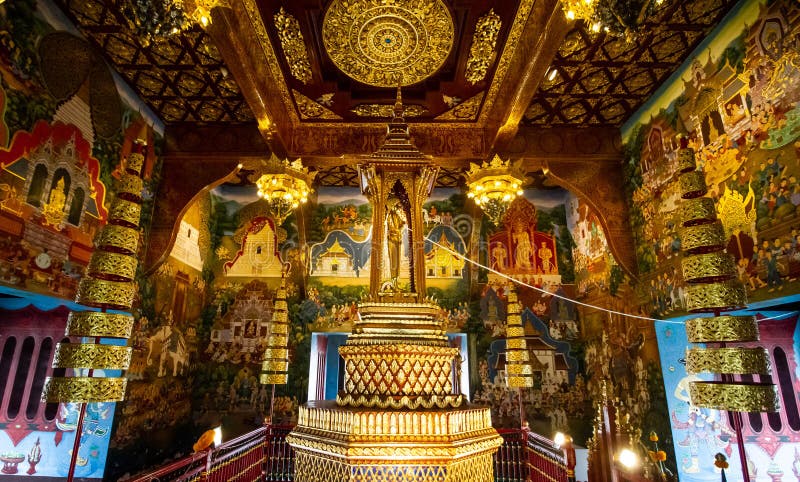 Temple decoration stock image. Image of beautiful, buddha - 275187043