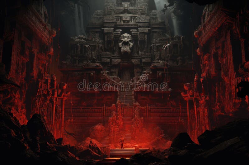 Temple of Doom Power. Generate Ai Stock Illustration - Illustration of ... Temple of Doom Power. Generate Ai Stock Illustration - Illustration of ...