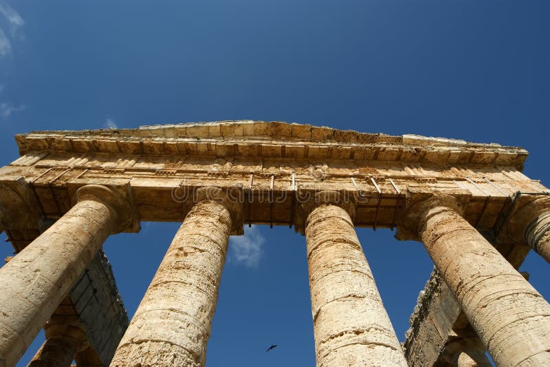 Temple (dorique) Grec Classique Chez Segesta Image stock - Image du ...