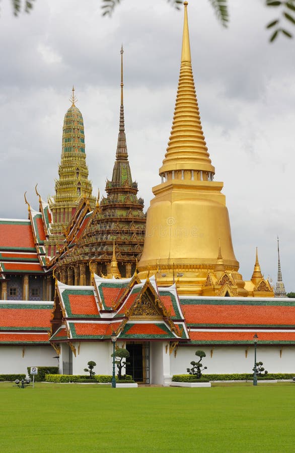 Temple of the Emerald Buddha Stock Image - Image of architecture ...