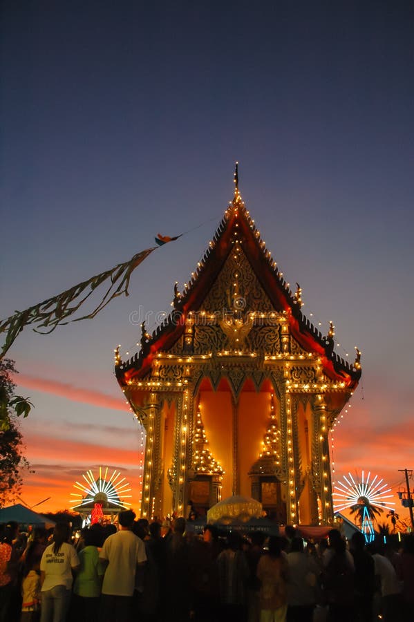 Temple Fair is an Annual Tradition Editorial Photography - Image of ...