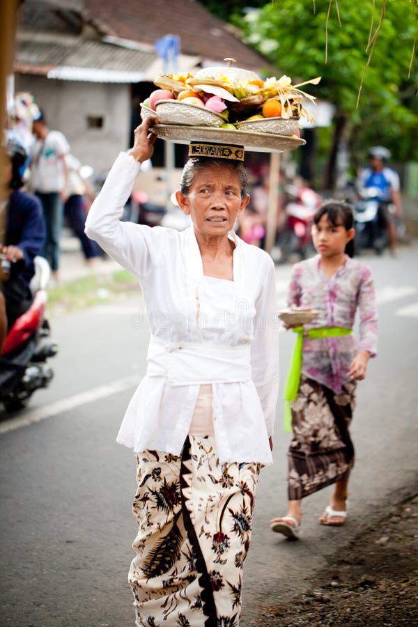 Temple Festival Odalan editorial stock image. Image of asia - 20111774