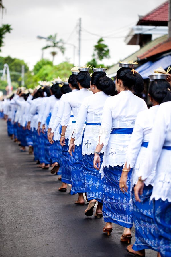Temple Festival Odalan editorial stock image. Image of bali - 20111724