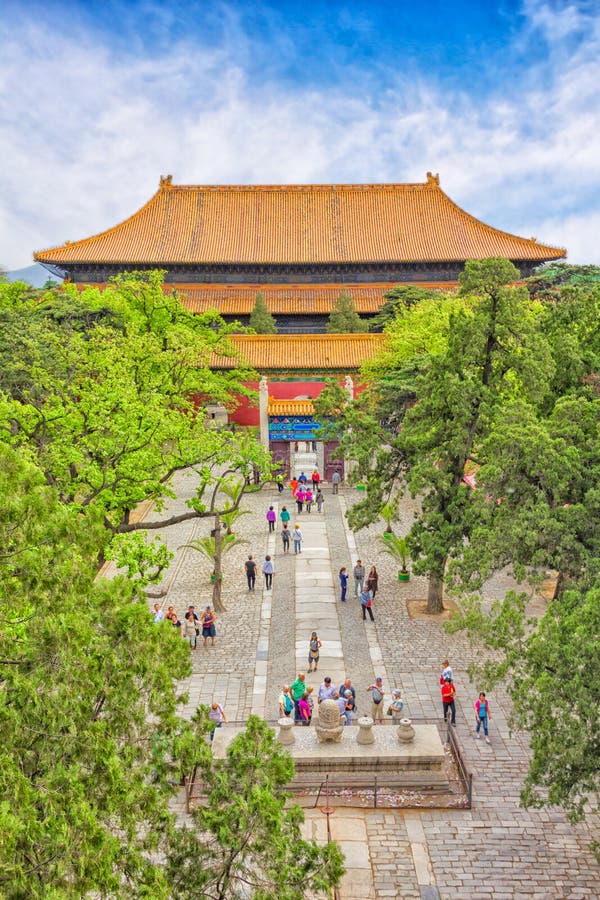 Temple in the Forbidden City, Beijing Stock Photo - Image of capital ...