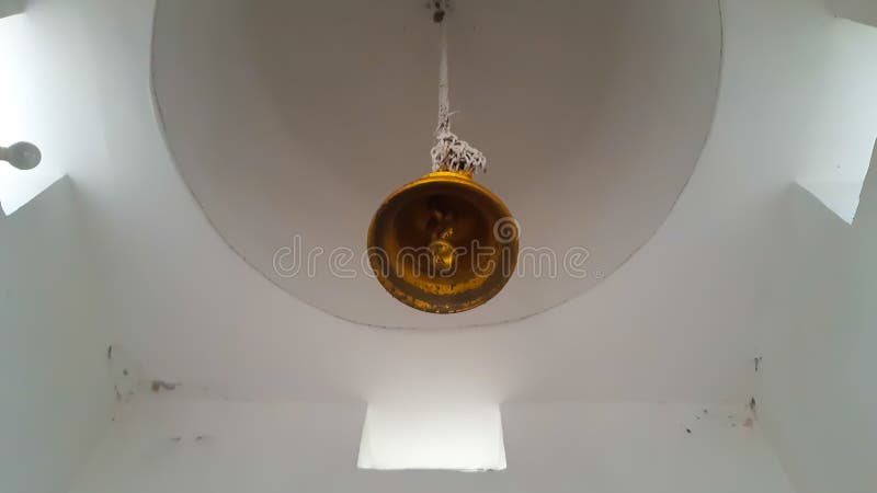Temple Ghanta. stock image. Image of culture, brass - 218021611