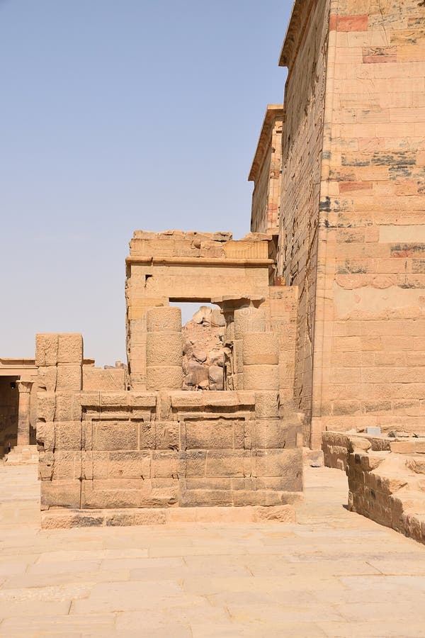 Temple of God Horus (Edfu, Egypt) Stock Photo - Image of landmark ...