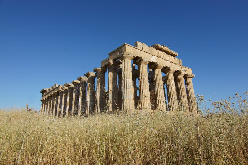Temple grec photo stock. Image du sicily, greece, temples - 54905988