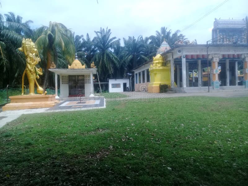 Temple green gold sunny editorial image. Image of sunn - 225647210