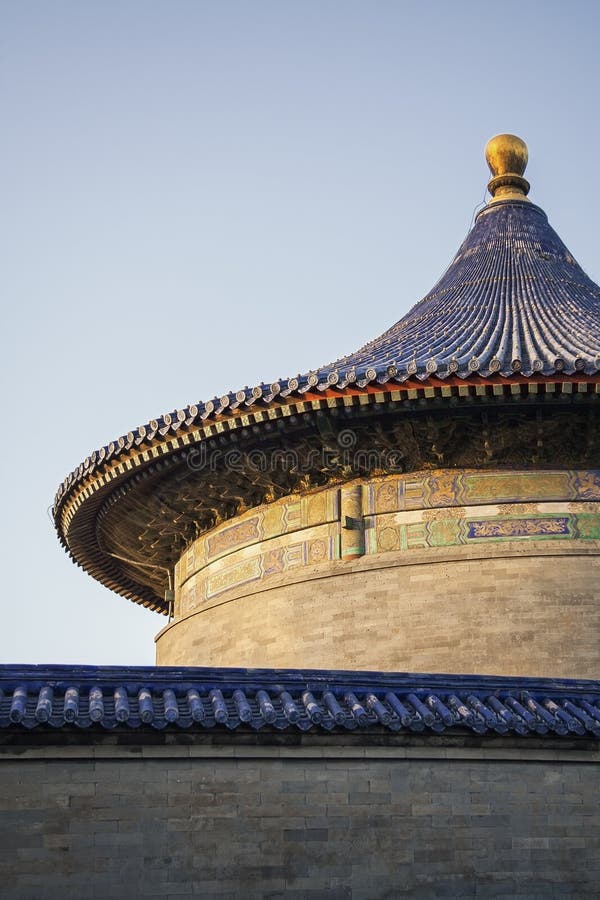 Temple of Heaven Architecture Stock Image - Image of religion ...