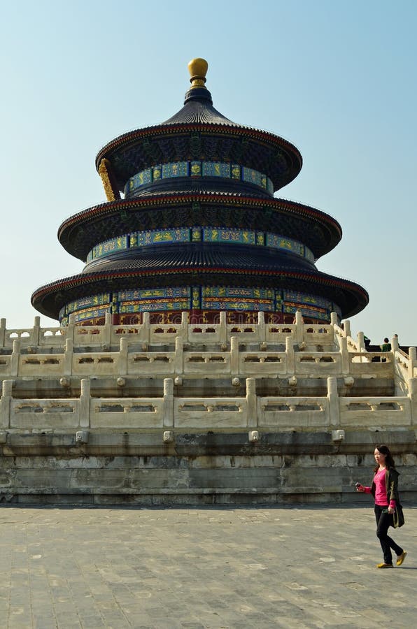 Temple of Heaven, Beijing, China Editorial Image - Image of qing ...