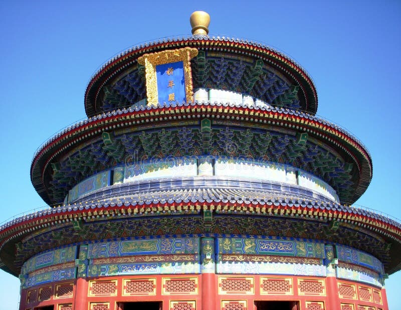 Temple of Heaven (Tiantan), Beijing Stock Photo - Image of capital ...