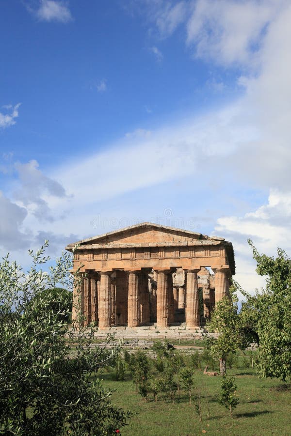 Temple of Hera, Italy stock photo. Image of hera, italy - 29300178