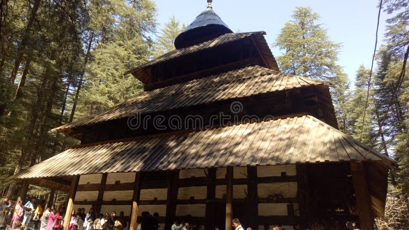 Hidimba temple editorial photography. Image of hidimba - 123473012