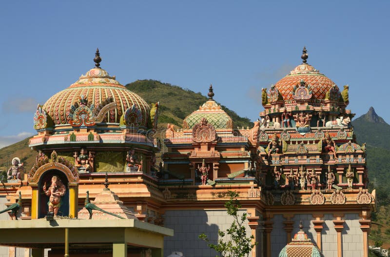 Temple indou indien photo stock. Image du indou, temple - 5369172