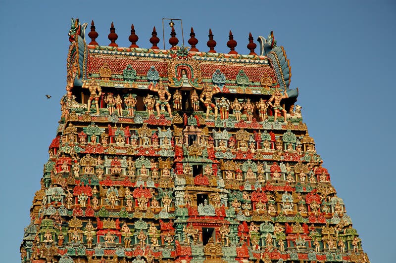 Ancien Temple Hindou En Inde Photo stock - Image du sculpture, religion ...