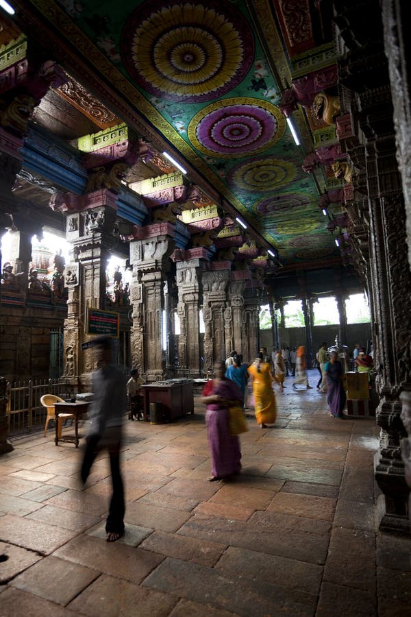 Temple Indou De Sri Meenakshi Photo stock éditorial - Image du ...