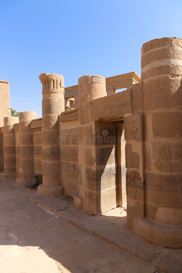 Temple of Isis. Aswan, Egypt Stock Image - Image of aswan, nile: 110712473