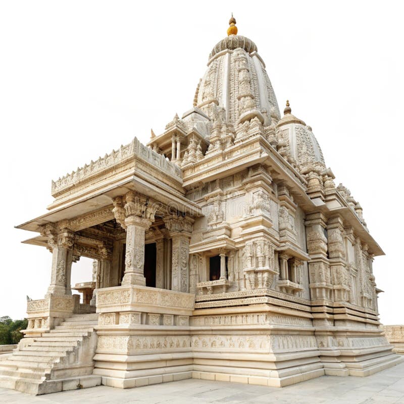 Temple on Transparent Background Stock Illustration - Illustration of ...