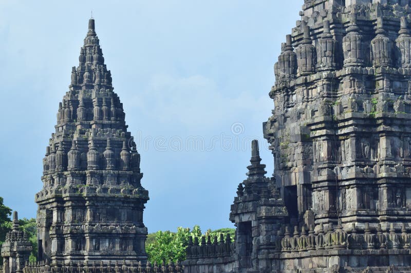 Temple Jogjakarta Central Java Indonesia Stock Photo - Image of ...