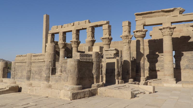 Temple of Kalabsha in Egypt Stock Image - Image of attraction, sand ...