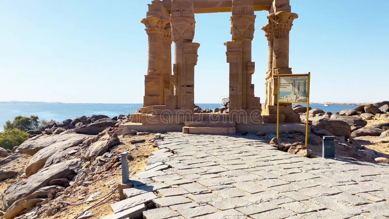 Temple of Kalabsha, Temple of Mandulis. Ancient Egyptian Temple, Nubian ...