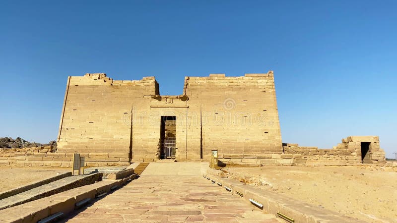 Temple of Kalabsha, Temple of Mandulis. Ancient Egyptian Temple, Nubian ...