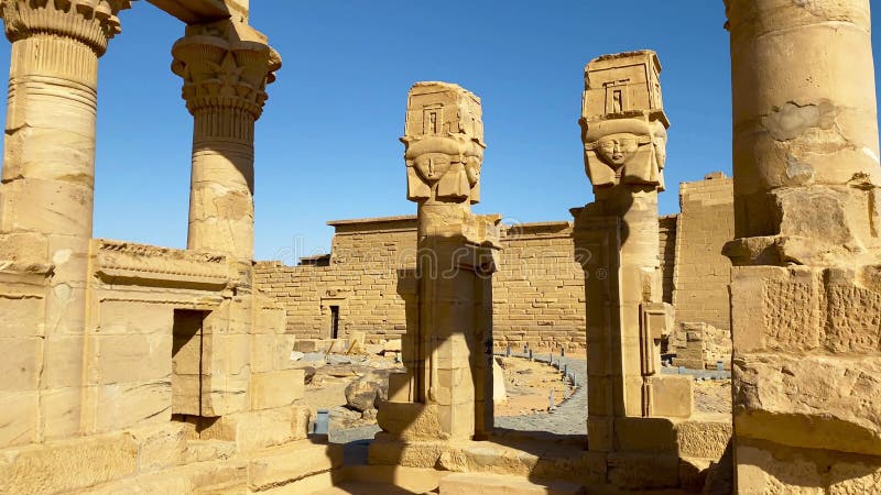 Temple of Kalabsha, Temple of Mandulis. Ancient Egyptian Temple, Nubian ...