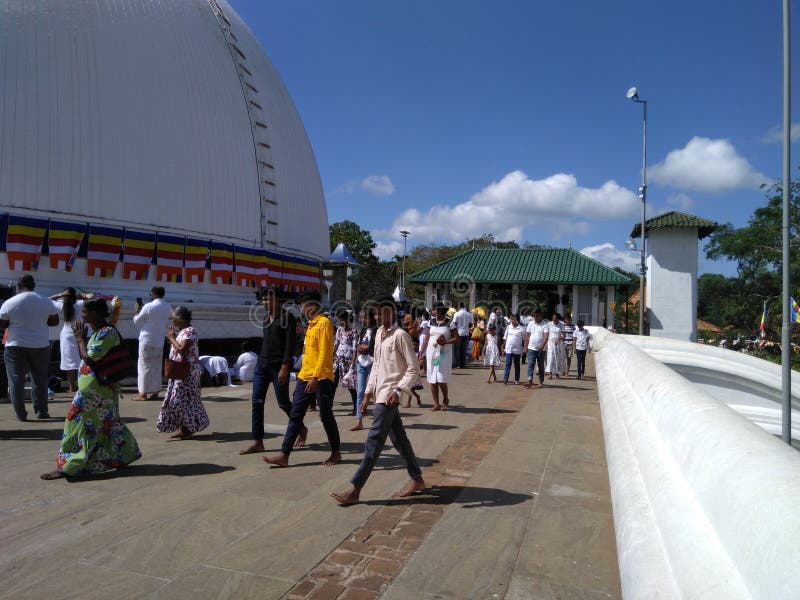Temple Kataragama Kiriwehera , Sri Lanaka Editorial Stock Image - Image ...